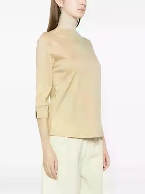 AROVESCIO Boatneck Top - Neutrals