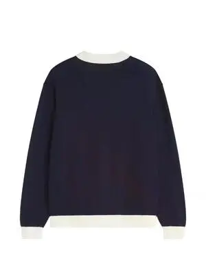 Maison Kitsuné Button Trim Cardigan