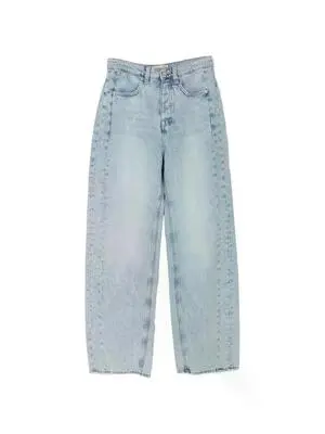Free People Button-fastening Baggy Jeans