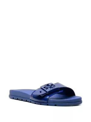Tory Burch Buckle-fastening Slides - Blue