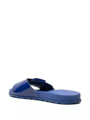 Tory Burch Buckle-fastening Slides - Blue