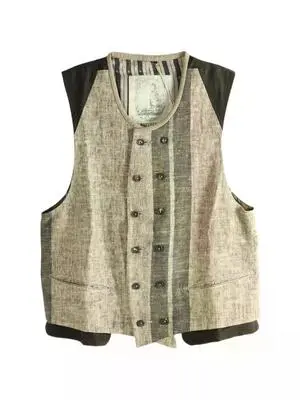 ZIGGY CHEN Buttoned Waistcoat