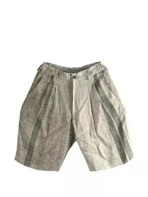 ZIGGY CHEN Pleated Shorts