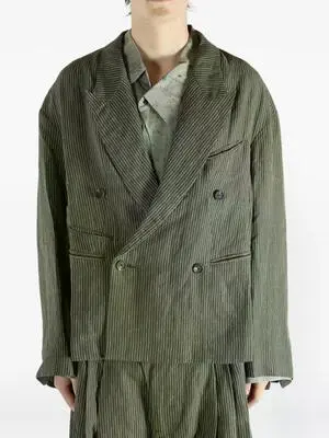 ZIGGY CHEN Striped Blazer