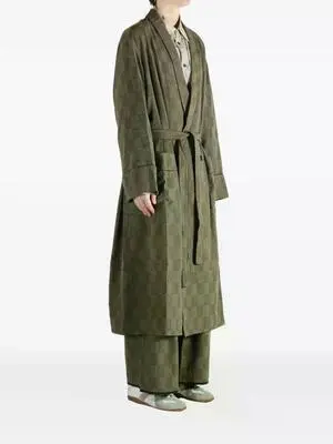 ZIGGY CHEN Checkered Kimono