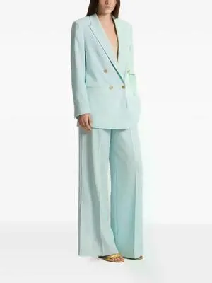 Alberta Ferretti Wide-leg Trousers - Blue