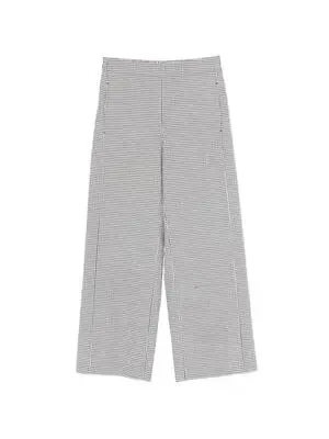 VIA MASINI 80 Check Trousers