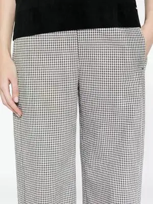 VIA MASINI 80 Check Trousers