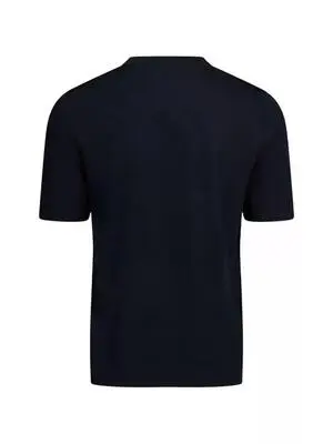 GRAN SASSO Short-sleeve Sweater - Blue