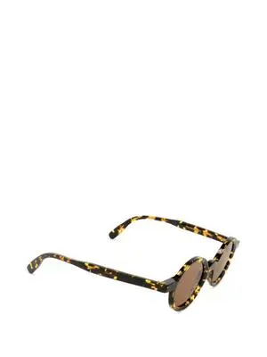 AUDE HEROUARD Marianne Round-frame Sunglasses