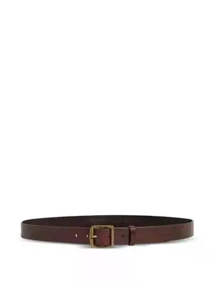 Dsquared2 Twin Buckle Leather Belt - Brown