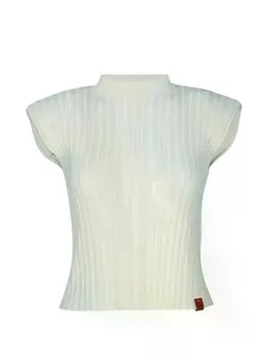 Jacob Cohen Ribbed Knitted Top
