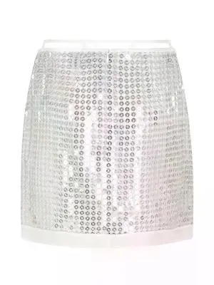 ISABELLE BLANCHE Sequin Embellished Mini Skirt