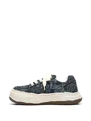 Mihara Yasuhiro Oliver Graffiti-print Sneakers
