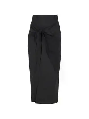 ISABELLE BLANCHE Knot Midi Skirt