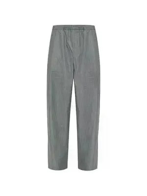 American Vintage Striped Trousers - Grey