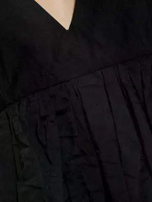 RÓHE V-neck Maxi Dress - Black