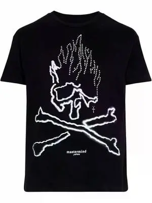 TRAVIS SCOTT X Mastermind Skull Cactus Jack Crew Neck T-shirt