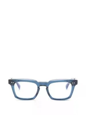 Dita Monolix Square-frame Eyeglasses - Blue