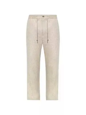 Etro Patterned Drawstring Trousers