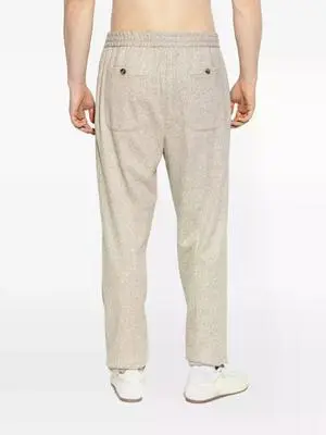Etro Patterned Drawstring Trousers