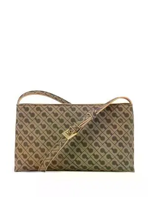 GHERARDINI Leather Half Moon Shoulder Bag