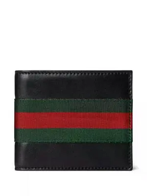 Gucci Striped-detail Wallet