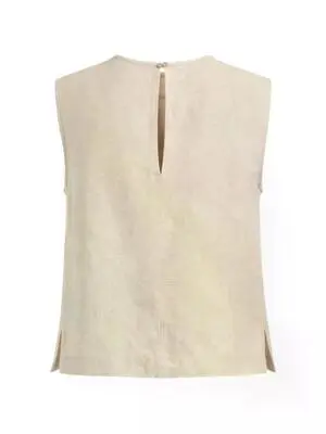 GLANSHIRT Floral Sleeveless Top