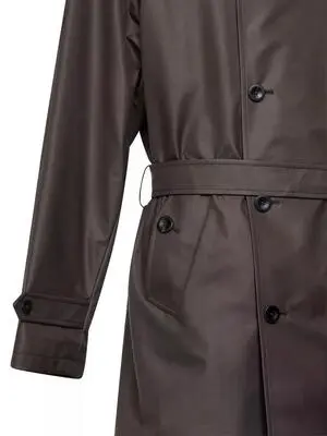 Giorgio Armani Double-breasted Belted Coat