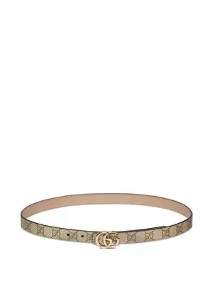 Gucci Gg Monogram Belt - Neutrals