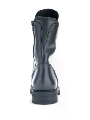 Gabor Leather Combat Boots