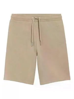 AMI Paris De Coeur Cotton Fleece Shorts