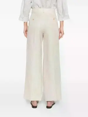 Max Mara Malizia Pressed-crease Palazzo Pants