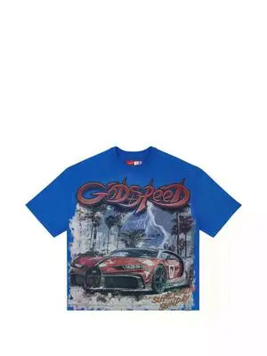 GODSPEED Miami Superrun T-shirt - Blue