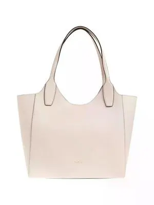 Furla Flap Leather Tote - Neutrals
