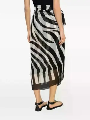 Balmain Zebra-print Sarong