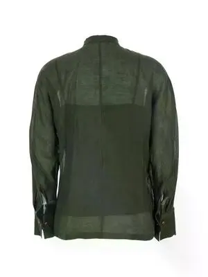 Max Mara Long-sleeved Cotton Shirt