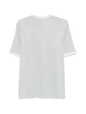 Eleventy Short Sleeves Ringer T-shirt - Grey
