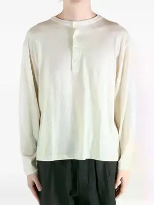 Extreme Cashmere Buttoned Sweatshirt