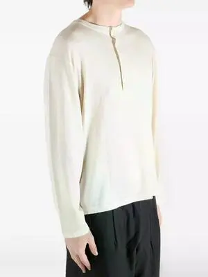 Extreme Cashmere Buttoned Sweatshirt