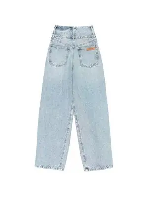 Sportmax Pleated Wide-leg Jeans