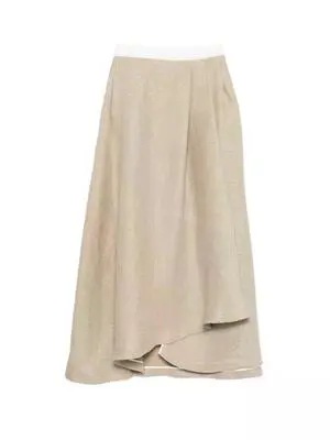 CO.GO Asymmetric Maxi Skirt