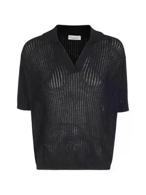 ROBERTO COLLINA Open-knit T-shirt