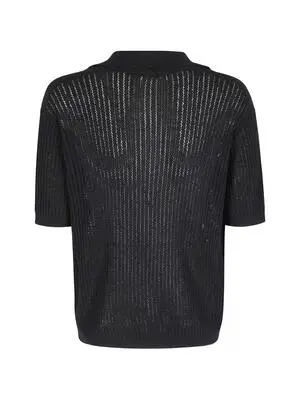 ROBERTO COLLINA Open-knit T-shirt
