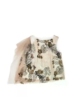 PSOPHIA Floral-embellished Blouse
