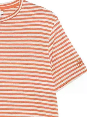 MC2 SAINT BARTH Dover Striped T-shirt - Orange