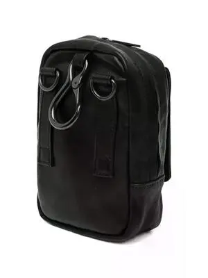 Yohji Yamamoto Scratch Leather Messenger Bag