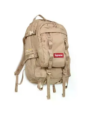 Supreme Logo-detail Backpack - Neutrals
