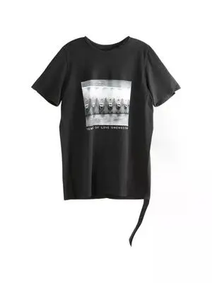 Rick Owens Graphic T-shirt - Black