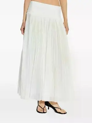 RÓHE Pleated Maxi Skirt